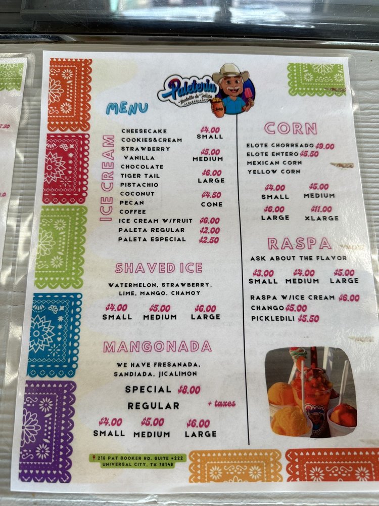 PALETERIA BARTOLITO DE JALISCO - Updated August 2025 - 216 Pat Booker ...