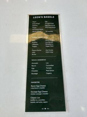 LEON’S BAGELS - Updated September 2024 - 12 Photos & 16 Reviews - 128 ...