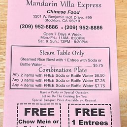 MANDARIN VILLA EXPRESS - Updated December 2025 - 174 Photos & 144 ...