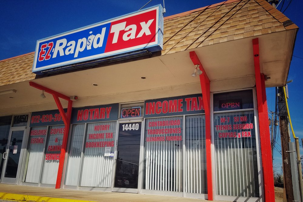EZ RAPID TAX MULTI SERVICE - 14440 Josey Ln, Farmers Branch, Texas ...