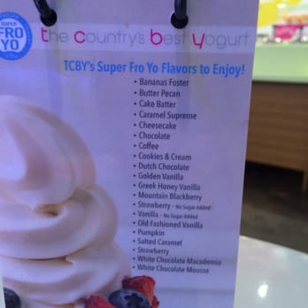 Tcby Greek Frozen Yogurt Nutrition Facts | Besto Blog