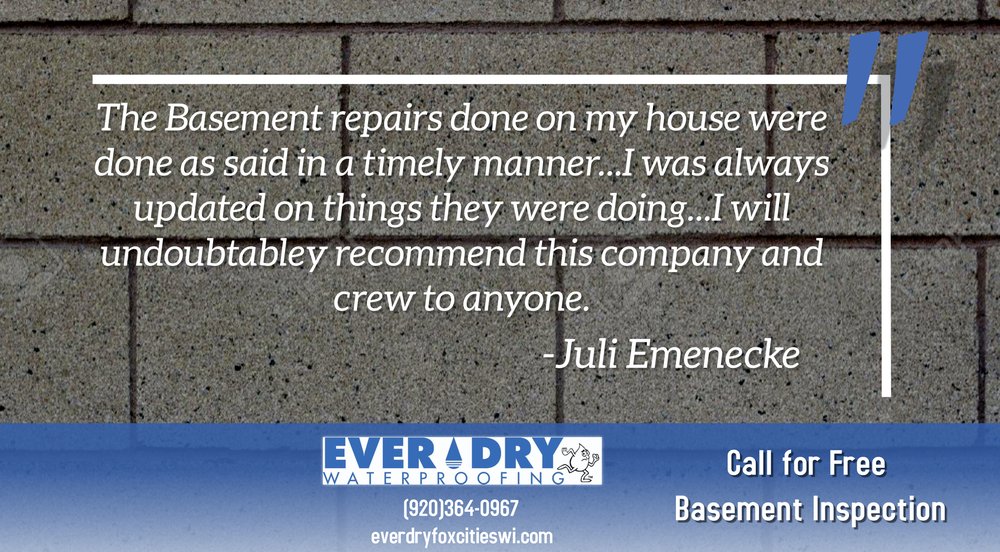 EVERDRY WATERPROOFING FOX CITIES - Updated August 2024 - 21 Photos ...