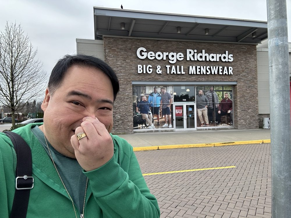 GEORGE RICHARDS BIG & TALL - Updated January 2026 - 7230 Market Cross ...