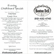 BOSTON DELI GRILL & MARKET - 105 Photos & 99 Reviews - 6231 E 61st St ...