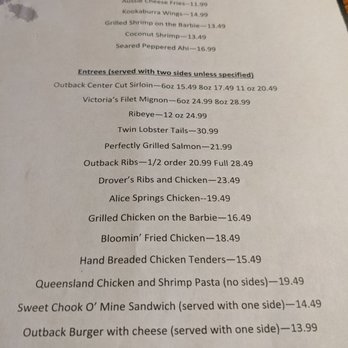 OUTBACK STEAKHOUSE - Updated November 2025 - 86 Photos & 93 Reviews ...