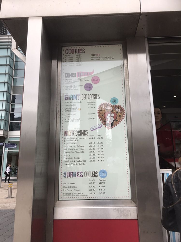 MILLIE’S COOKIES - Wall Street, Liverpool, Merseyside, United Kingdom ...