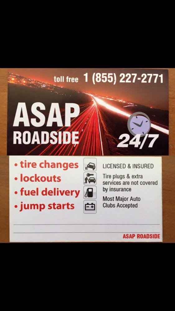ASAP ROADSIDE AND TOWING - Updated August 2025 - 11 Reviews - 10171 ...