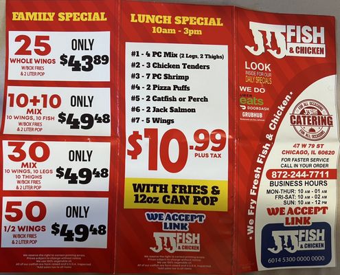 JJ FISH & CHICKEN - Updated October 2025 - 47 W 79th St, Chicago ...