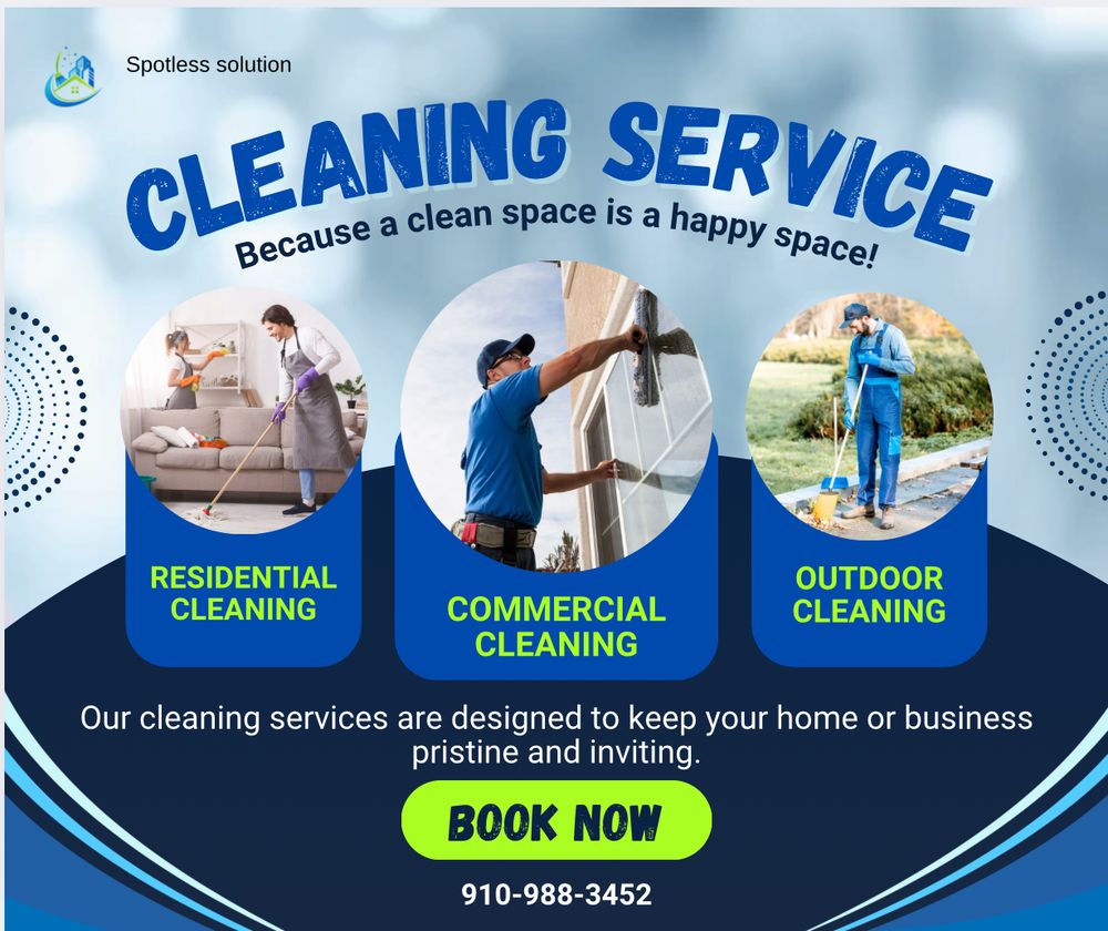 SPOTLESS SOLUTIONS CLEANING SERVICES - Updated July 2025 - Request a Quote - 965 Manor Dr, Palm ...