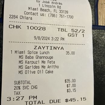 ZAYTINYA - Updated May 2025 - 131 Photos & 43 Reviews - 1 Lincoln Rd ...