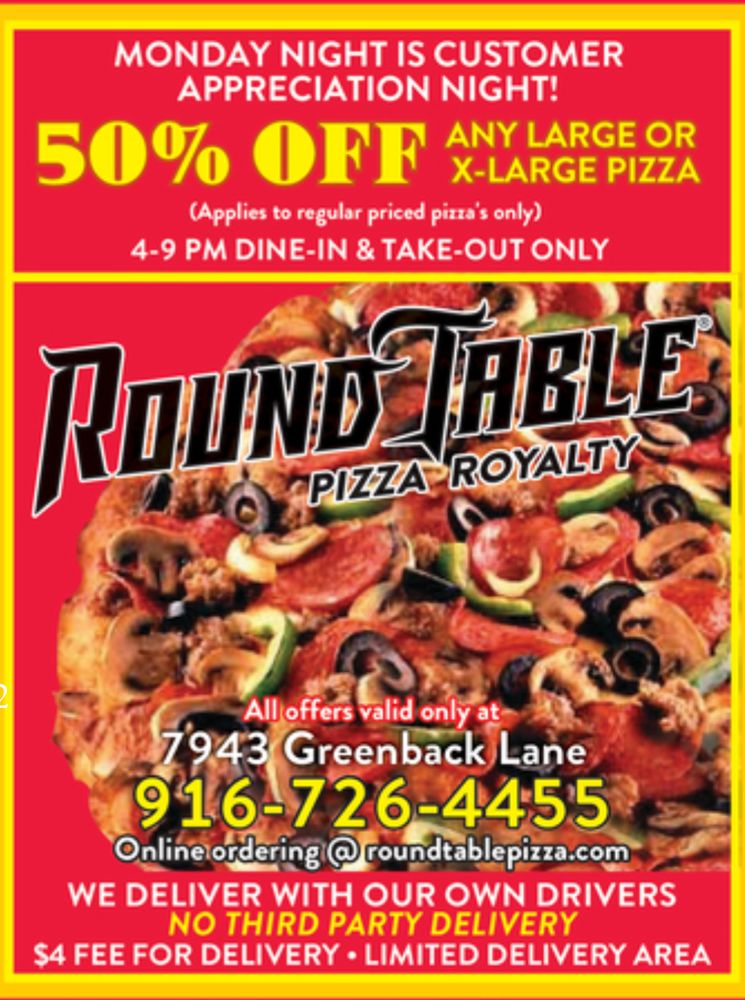 ROUND TABLE PIZZA - Updated November 2025 - 123 Photos & 165 Reviews ...