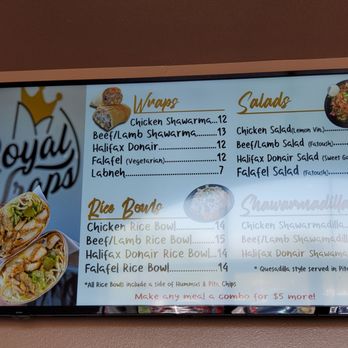 Reserve now at Royal Wraps - Lebanese - Updated June 2025 - 77 Photos ...