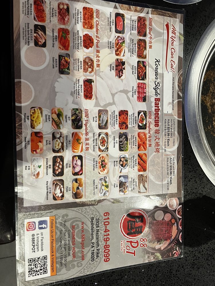 88 POT KOREAN BBQ & HOT POT - Updated September 2025 - 50 Photos & 70 ...