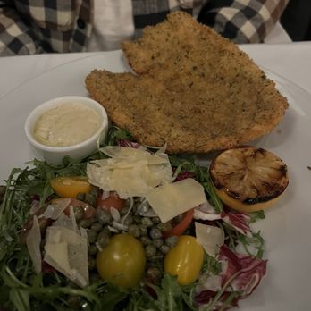 We started by sharing two salads, Baby Gem Caesar, that was good and ...