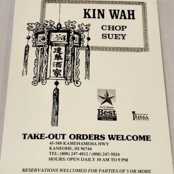 KIN WAH CHOP SUEY - Updated December 2025 - 956 Photos & 503 Reviews ...
