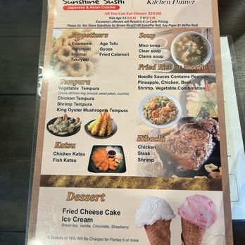 SUNSHINE SUSHI JAPANESE AND ASIAN CUISINE - Updated January 2026 - 71 ...
