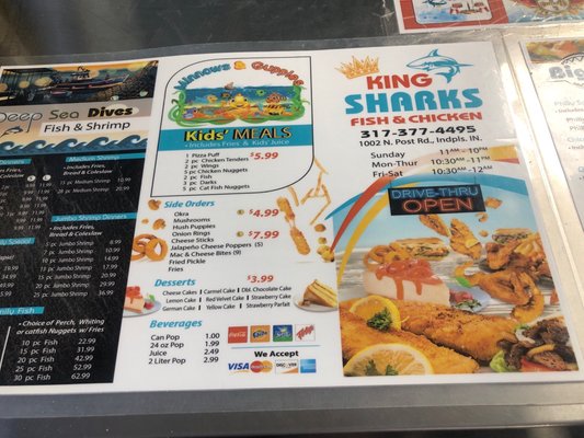 KING SHARKS FISH AND CHICKEN - Updated October 2025 - 12 Reviews - 1002 ...
