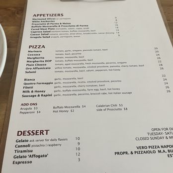 VERO PIZZA NAPOLETANA - Updated December 2025 - 284 Photos & 312 ...