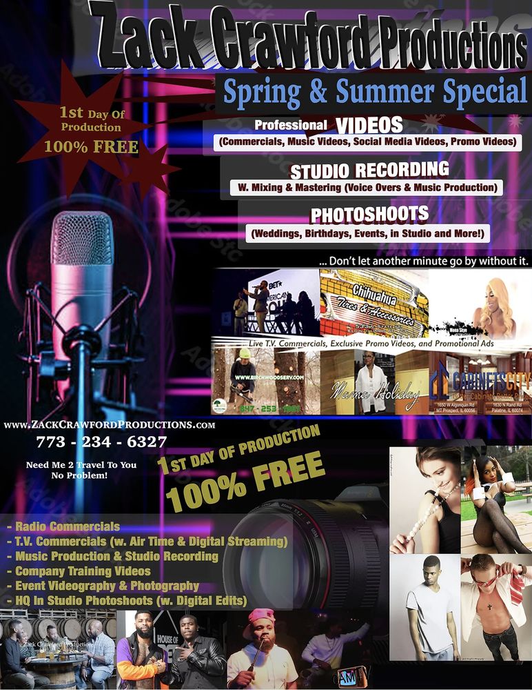 ZACK CRAWFORD PRODUCTIONS - Request Information - Atlanta, Georgia ...