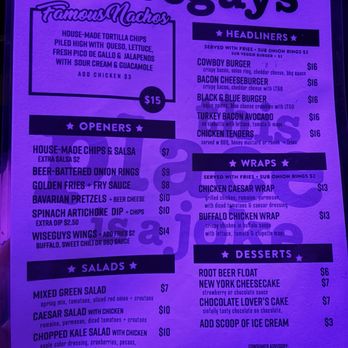 WISEGUYS TOWN SQUARE - Updated November 2025 - 139 Photos - 54 Reviews - 6593 S Las Vegas Blvd ...