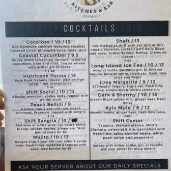 SHIFT KITCHEN & BAR - Updated October 2025 - 46 Photos & 64 Reviews ...