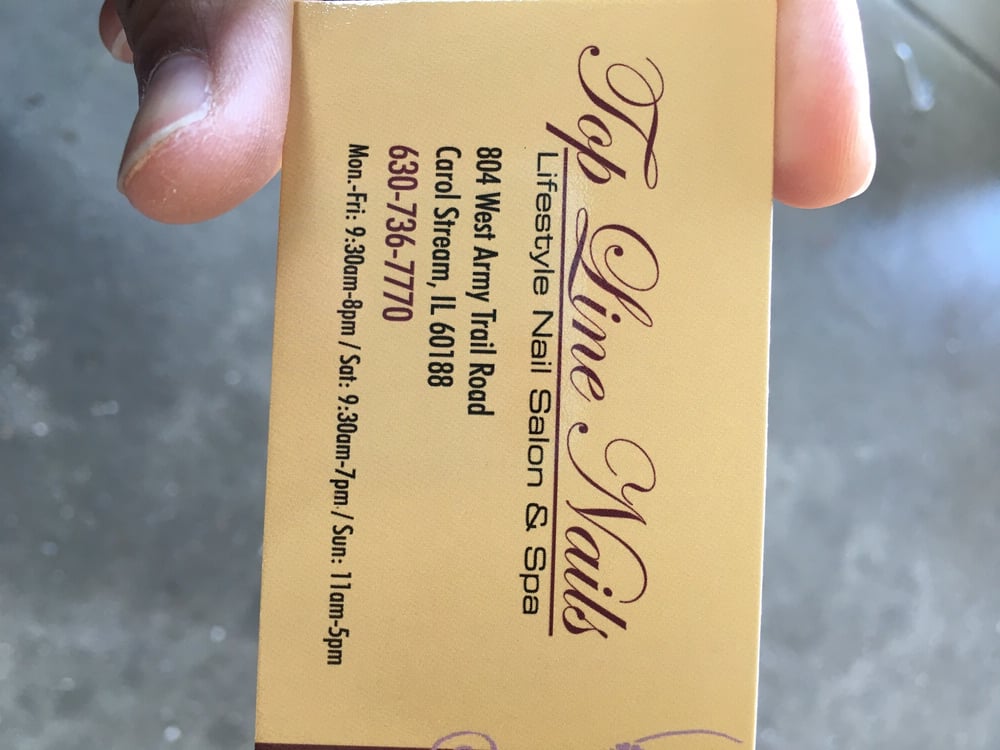 TOP LINE NAILS - Yelp