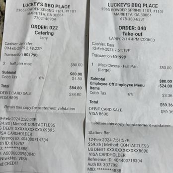 LUCKEY’S BBQ PLACE - Updated July 2024 - 20 Photos & 41 Reviews - 2365 ...