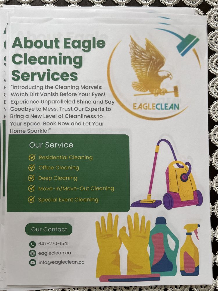 EAGLE CLEANING SERVICES - Updated August 2025 - Request a Quote - 11 Elmhurst Dr, Toronto ...