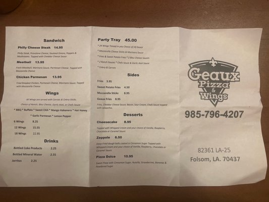 GEAUX PIZZA & WINGS - Updated September 2025 - 11 Photos & 20 Reviews ...