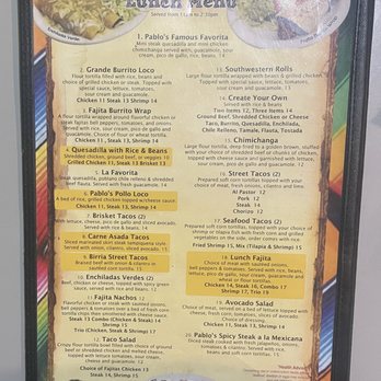PABLO’S RESTAURANTE & CANTINA - Updated June 2026 - 112 Photos & 127 ...