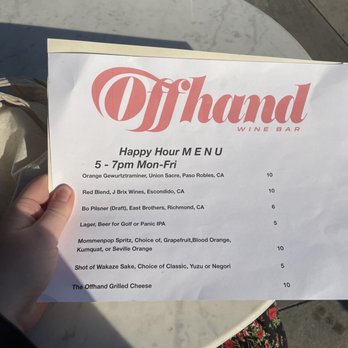 OFFHAND WINE BAR - Updated September 2024 - 66 Photos & 39 Reviews ...