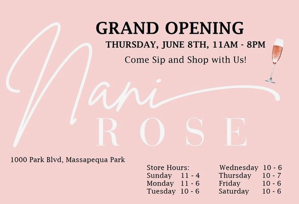 NANI ROSE BOUTIQUE - Updated October 2025 - Request Information - 1000 ...