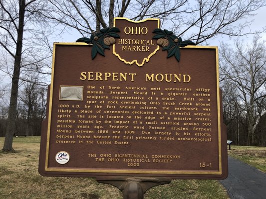 SERPENT MOUND - 81 Photos & 38 Reviews - 3850 State Rte 73, Peebles ...