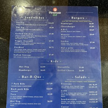 FIRESTONE GRILL - Updated July 2025 - 913 Photos & 1334 Reviews - 3501 ...