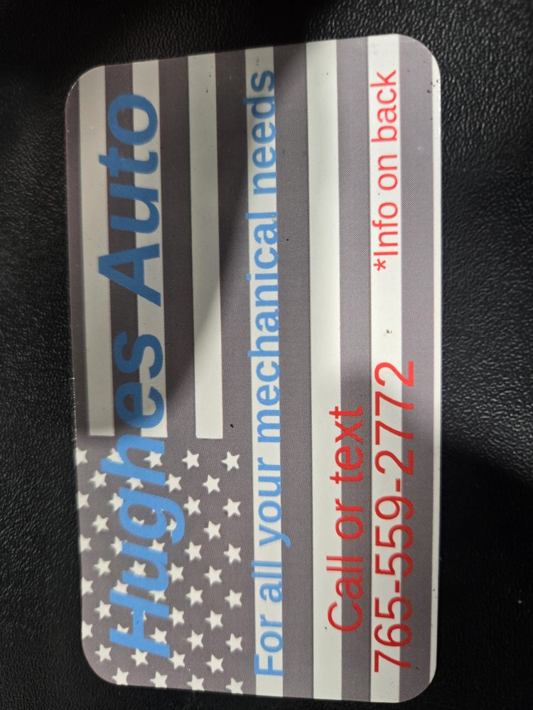 HUGHES AUTO - Updated September 2024 - Request a Quote - Anderson ...