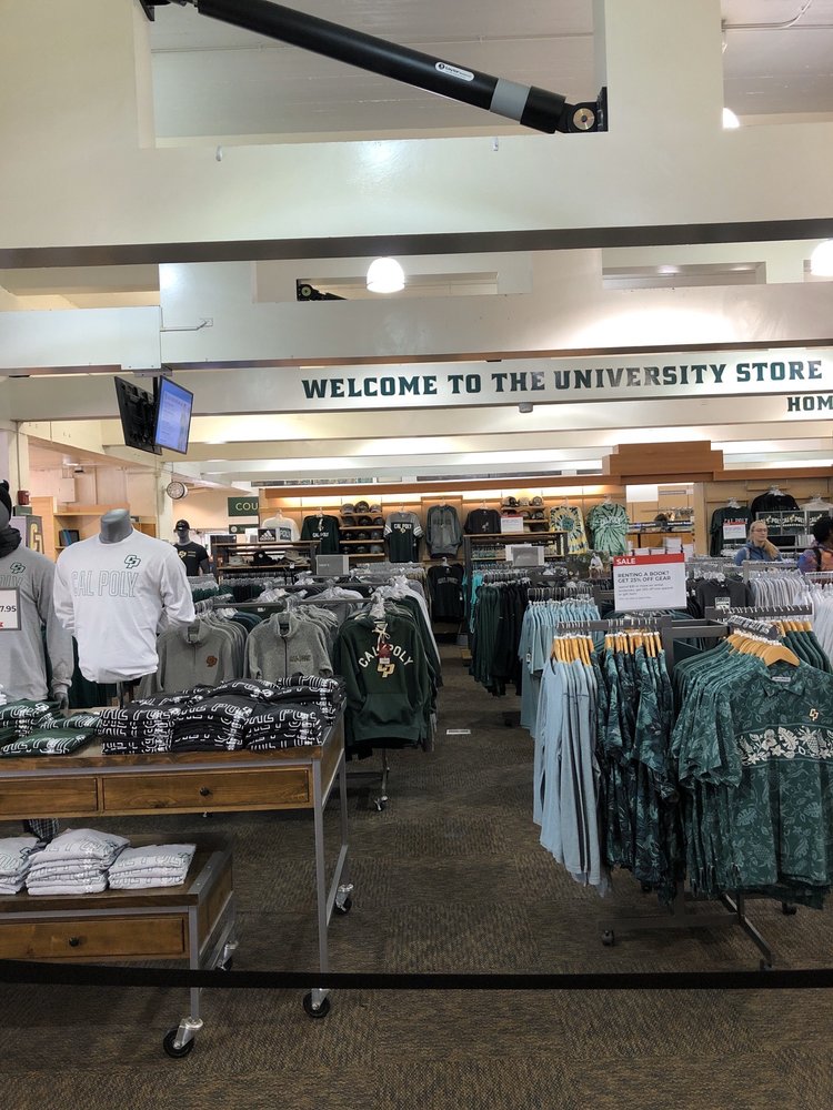 CAL POLY UNIVERSITY STORE - Bookstore at 1 Grand Ave, San Luis Obispo ...