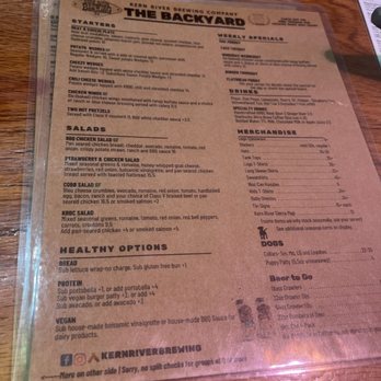 KERN RIVER BREWING COMPANY - THE BACKYARD PUB - Updated August 2025 ...