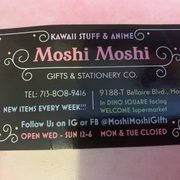 MOSHI MOSHI GIFTS - 3393 Photos & 71 Reviews - 9188-T Bellaire Blvd ...