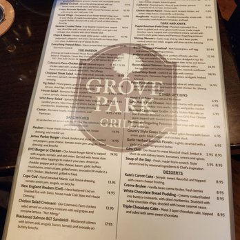 GROVE PARK GRILLE - Updated August 2024 - 129 Photos & 304 Reviews ...
