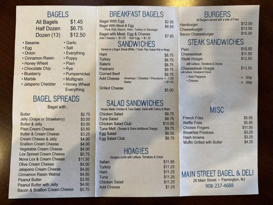 MAIN STREET BAGEL - Updated October 2025 - 33 Photos & 64 Reviews - 26 ...