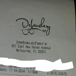 DEBAUCHERY - 24 Reviews - Bars - 807 E New Haven Ave, Melbourne, FL ...