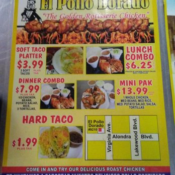EL POLLO DORADO - Updated October 2025 - 27 Photos & 90 Reviews - 9210 ...