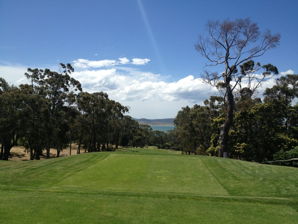 THE TASMANIA GOLF CLUB - Barilla Bay, Hobart Tasmania, Australia - Golf ...
