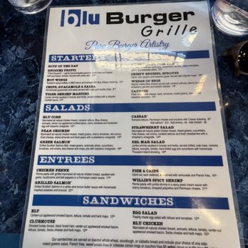 BLU BURGER GRILLE - Updated January 2025 - 176 Photos & 385 Reviews ...