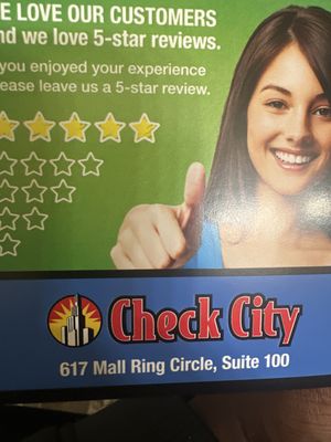 CHECK CITY - Updated October 2025 - 26 Reviews - 617 Mall Ring Cir ...
