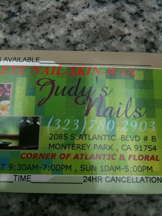 JUDY’S NAILS - 2085 S Atlantic Blvd, Monterey Park, California - Nail ...