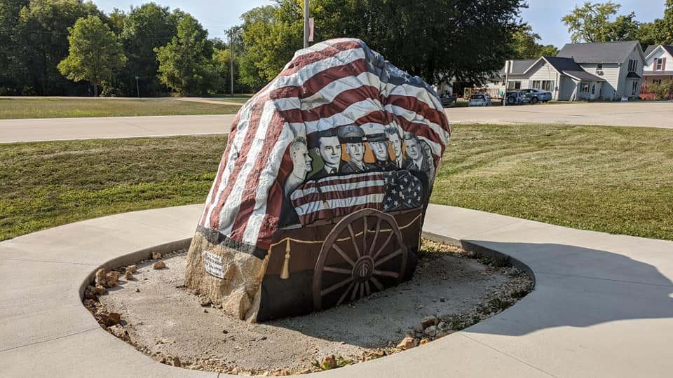 DELAWARE COUNTY FREEDOM ROCK - Updated August 2025 - 307 3rd St, Dundee ...
