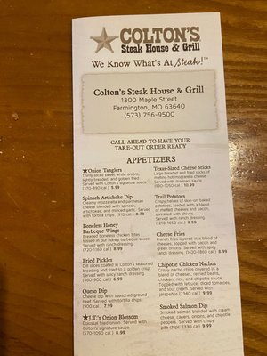 COLTON’S STEAKHOUSE & GRILL - Updated December 2025 - 39 Photos & 90 ...