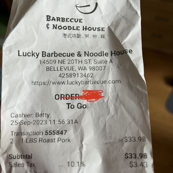 LUCKY BARBECUE & NOODLE HOUSE - 154 Photos & 127 Reviews - 14509 NE ...