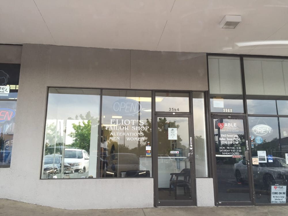 ELIOT’S TAILOR SHOP - Updated January 2026 - 3564 Forest Ln, Dallas ...